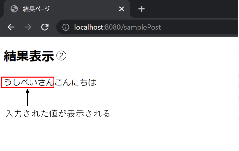 Springboot基礎~springbootでget通信とpost通信をしてみる うしぺいのエンジニア日記